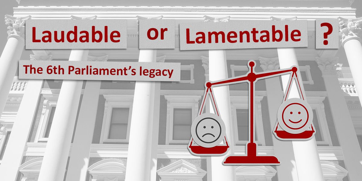 OUTA scores the 6th Parliament as “lamentable”